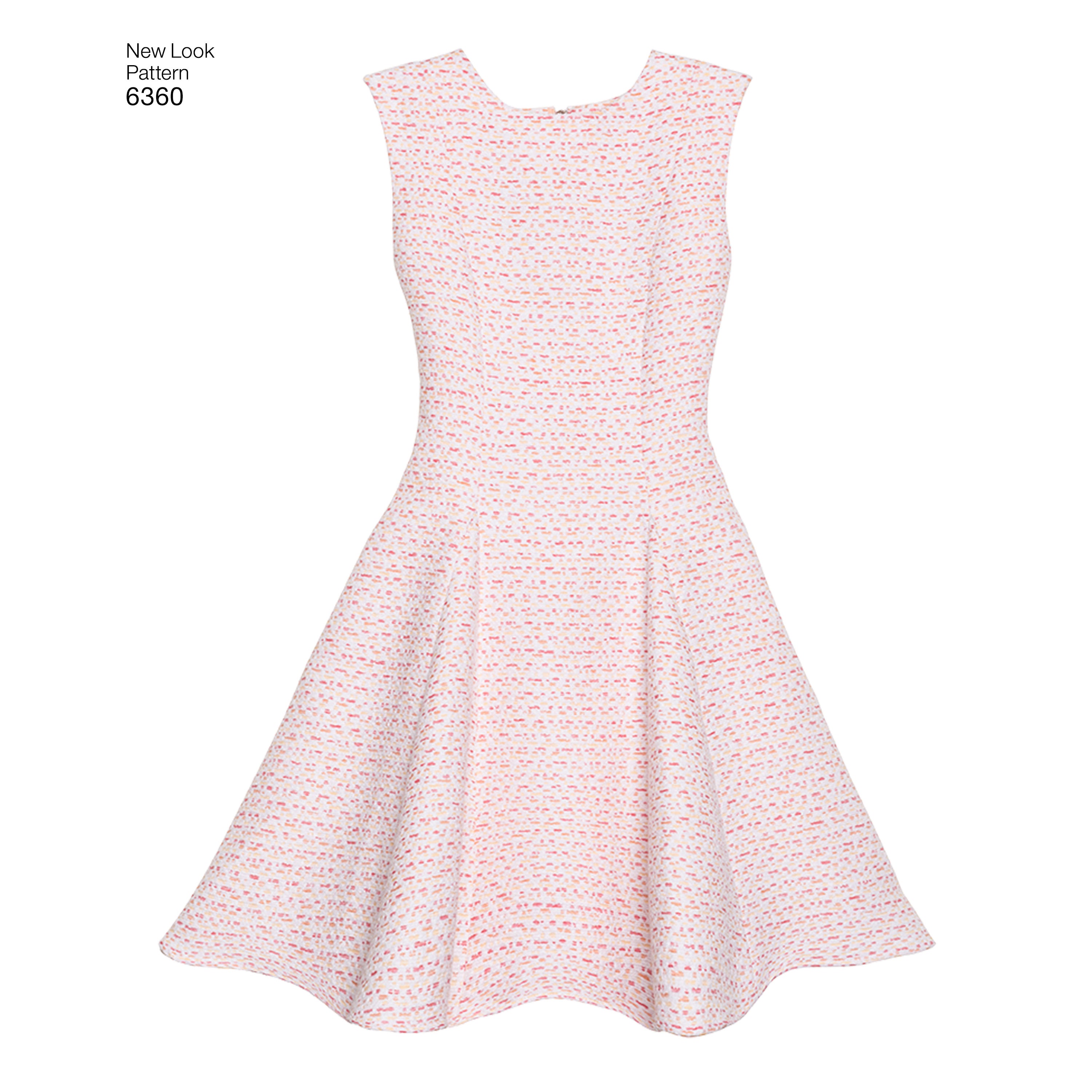 New Look Sewing Pattern 6360 - Girls' Sized for Tweens Dress | Sewing ...