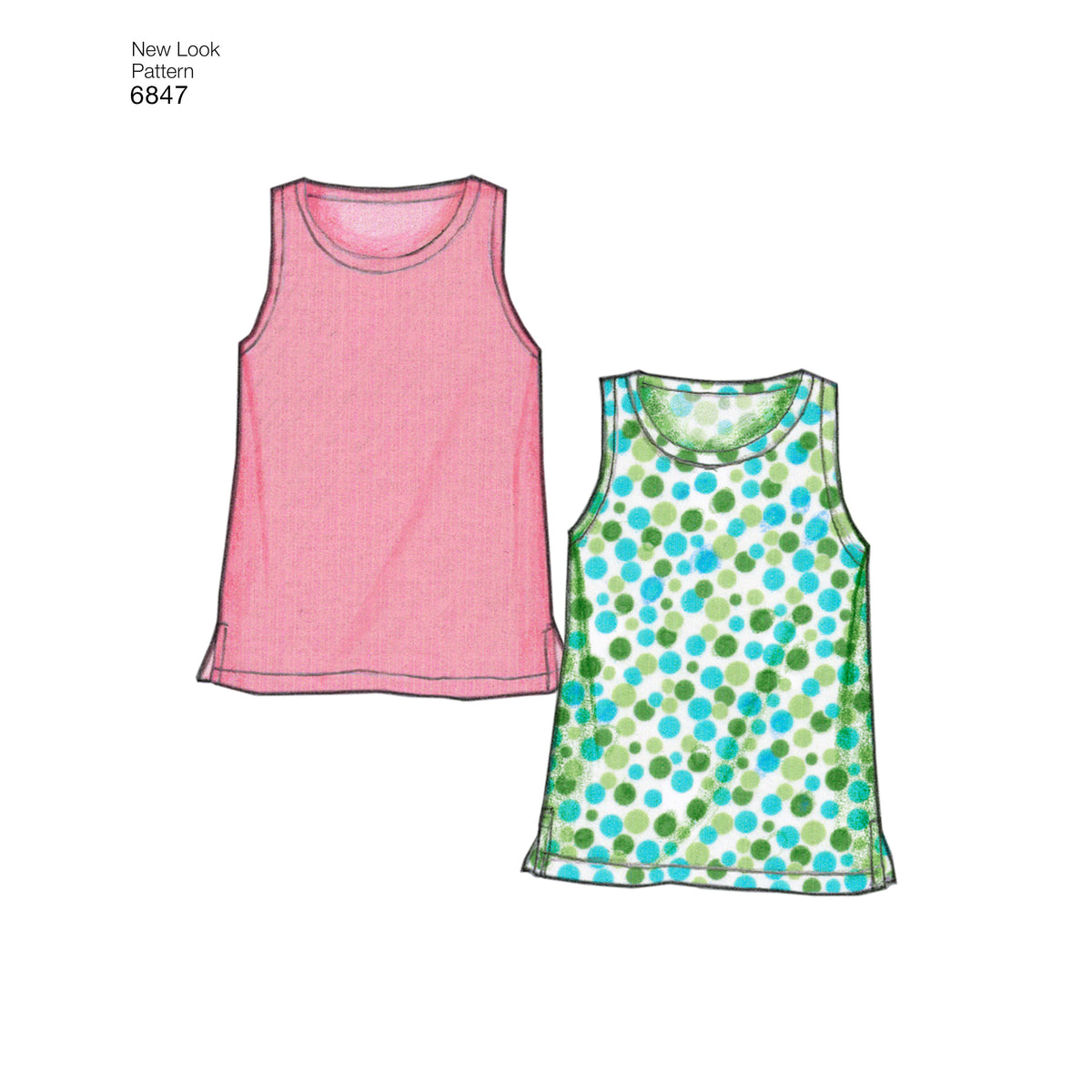 New Look Sewing Pattern 6847 - Child Sleepwear – My Sewing Box