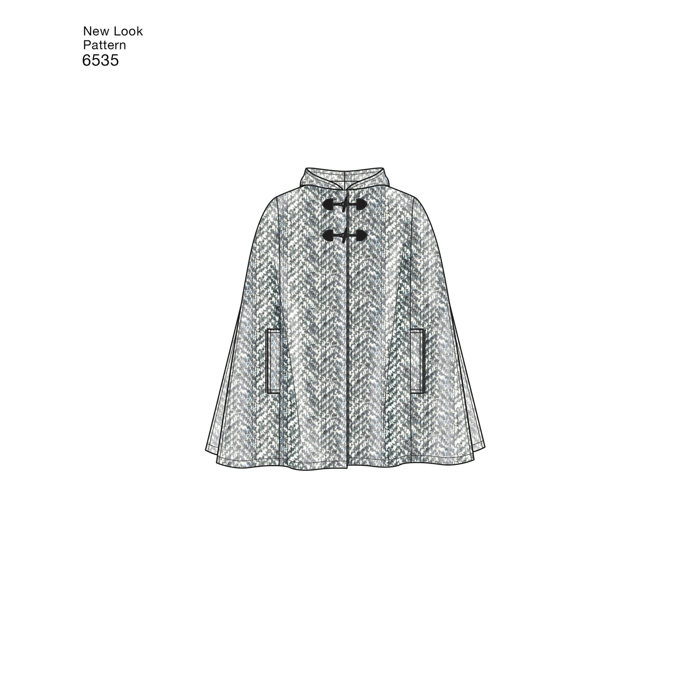 New Look Sewing Pattern 6535 - Women's Capes in Four Lengths – My ...