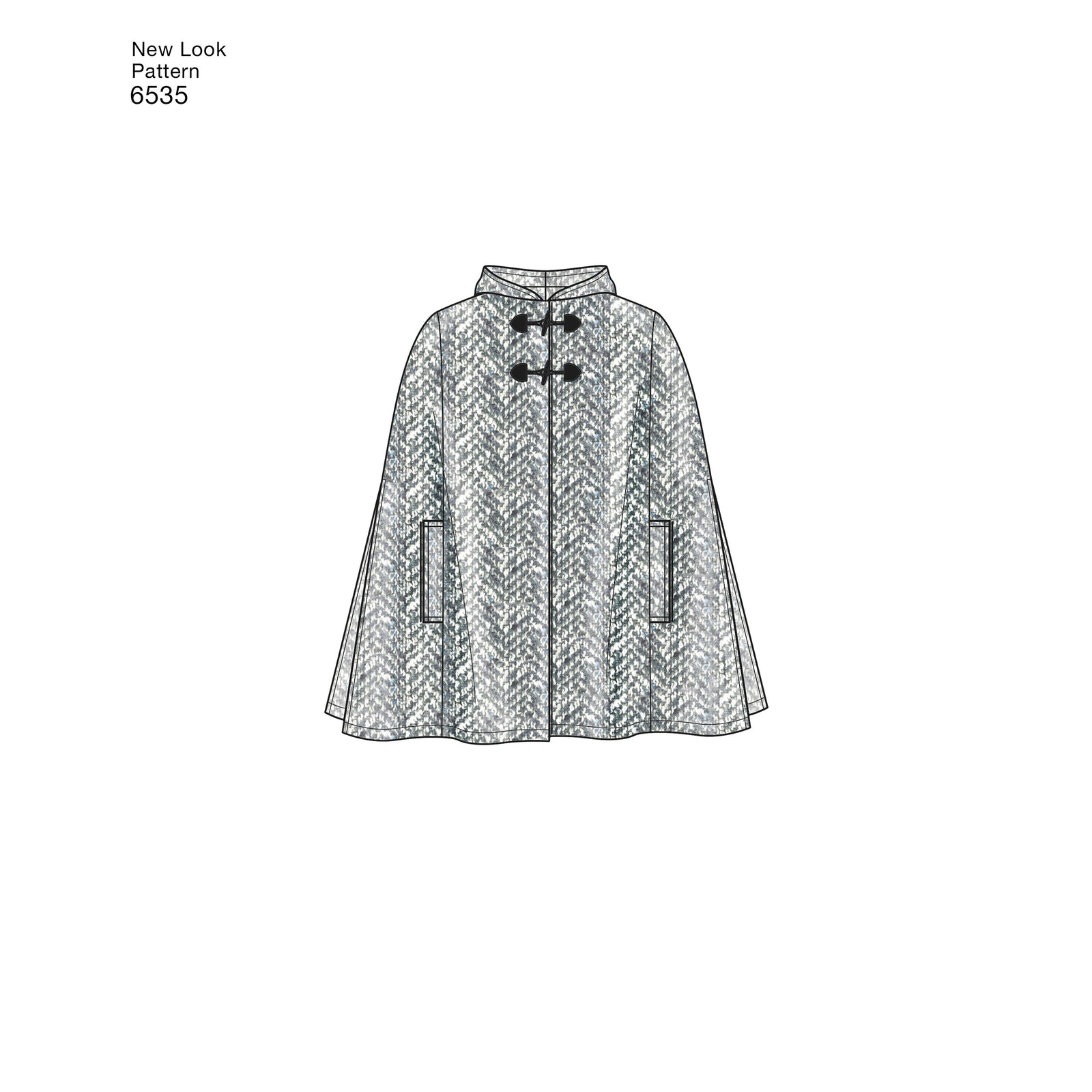 New Look Sewing Pattern 6535 - Women's Capes in Four Lengths – My ...