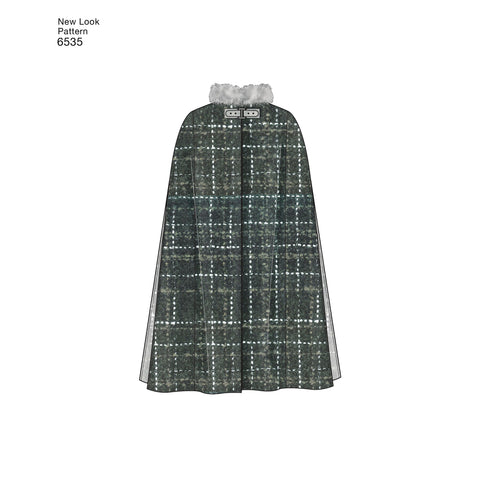 New Look Sewing Pattern 6535 - Women's Capes in Four Lengths – My ...