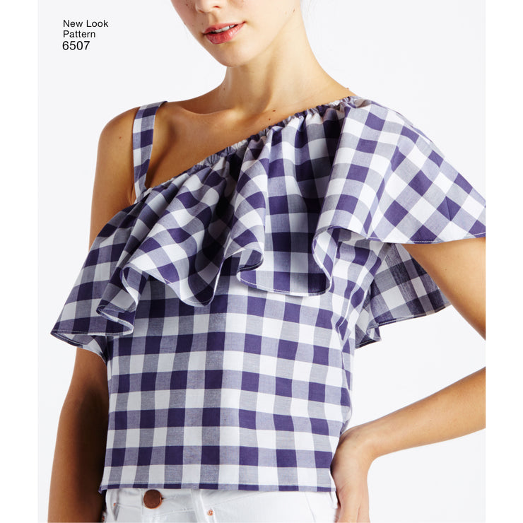 New Look Sewing Pattern 6507 - Women’s Dresses and Top – My Sewing Box