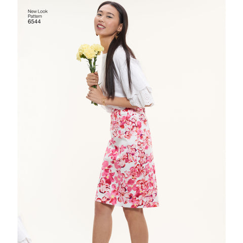 New Look Sewing Pattern 6544 - Miss Skirt in Two Lengths – My Sewing Box
