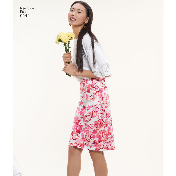 New Look Sewing Pattern 6544 - Miss Skirt in Two Lengths – My Sewing Box