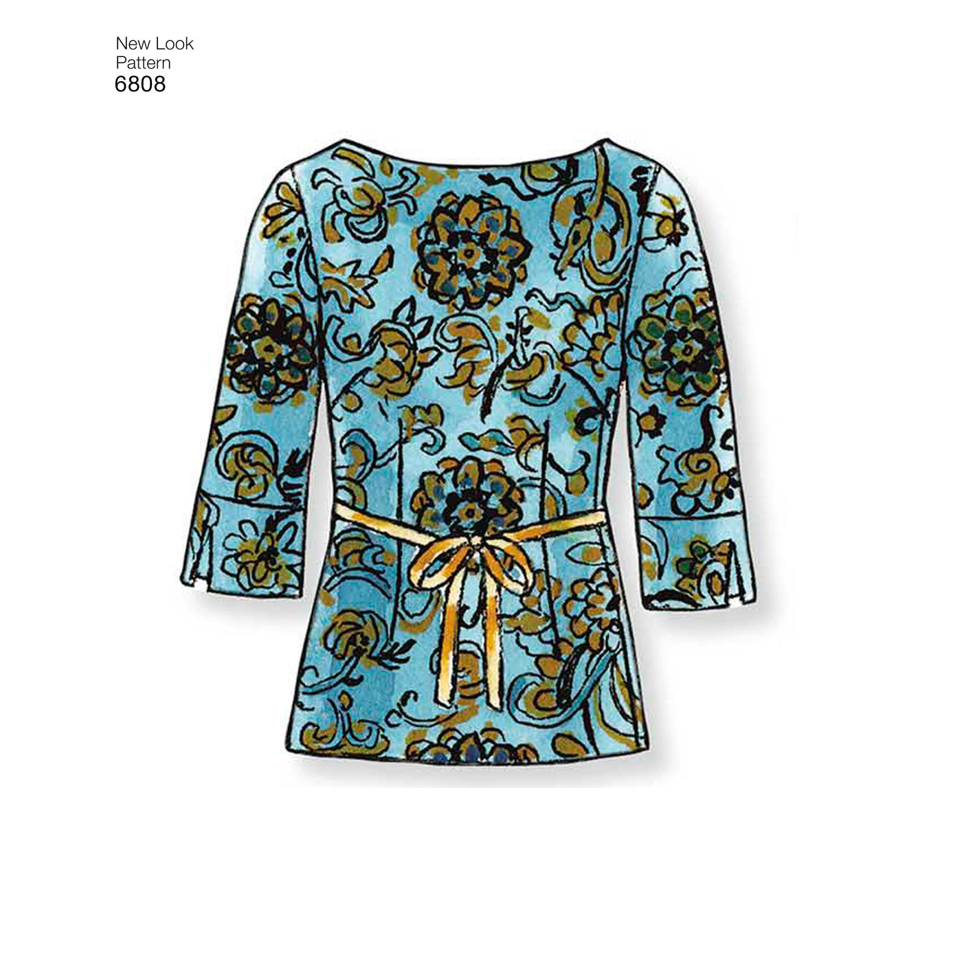 New Look Sewing Pattern 6808 - Misses Tops – My Sewing Box