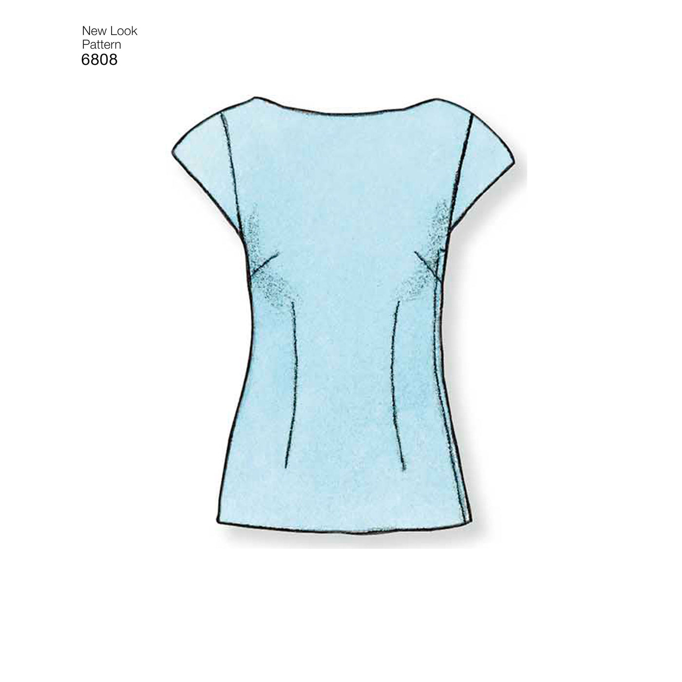New Look Sewing Pattern 6808 - Misses Tops – My Sewing Box