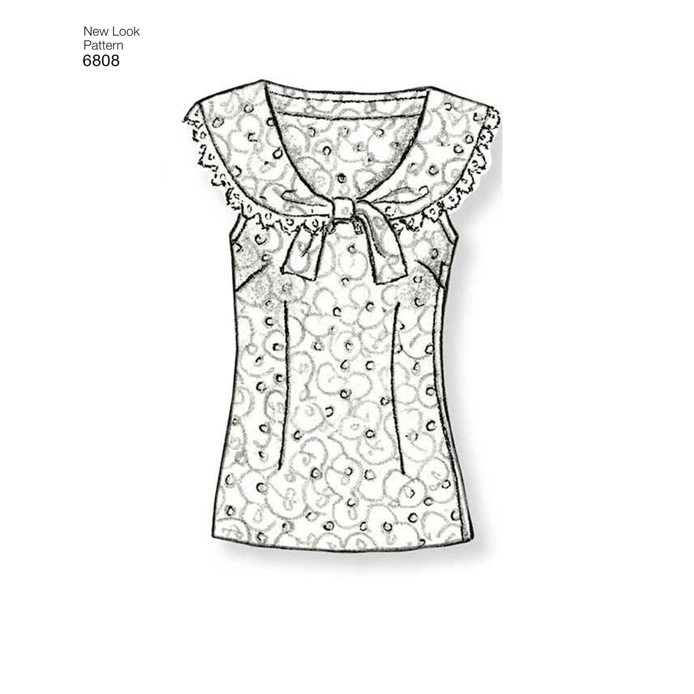New Look Sewing Pattern 6808 - Misses Tops – My Sewing Box