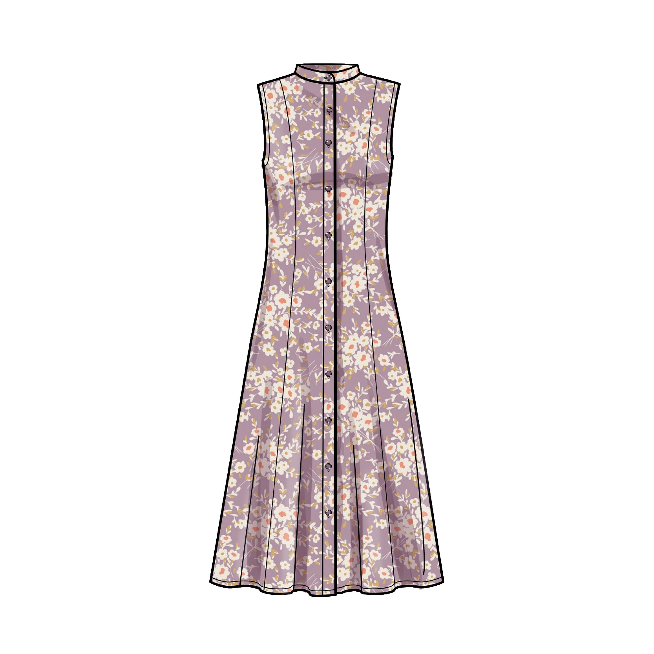 Simplicity Sewing Pattern S9260 - Misses' & Women's Button Front Dress ...