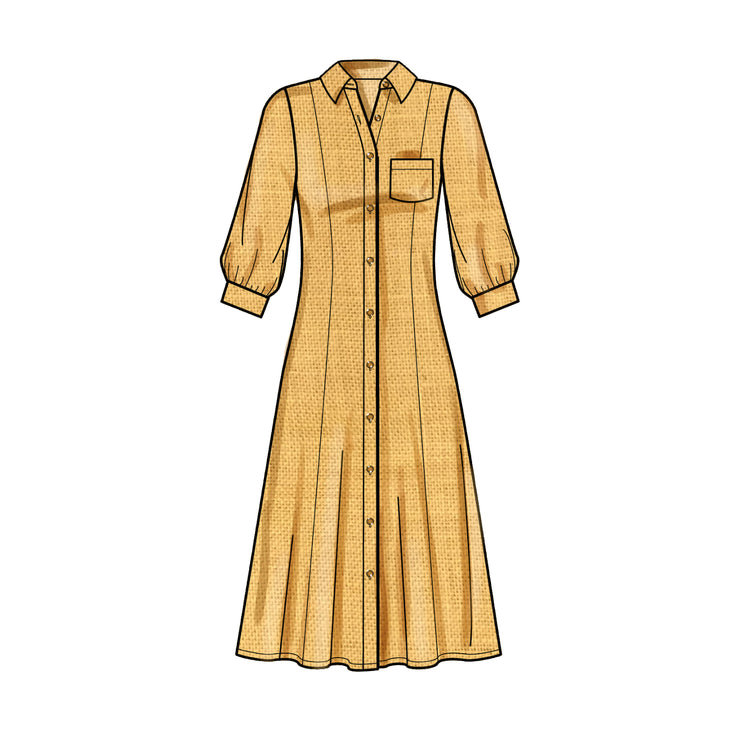 Simplicity Sewing Pattern S9260 - Misses' & Women's Button Front Dress ...
