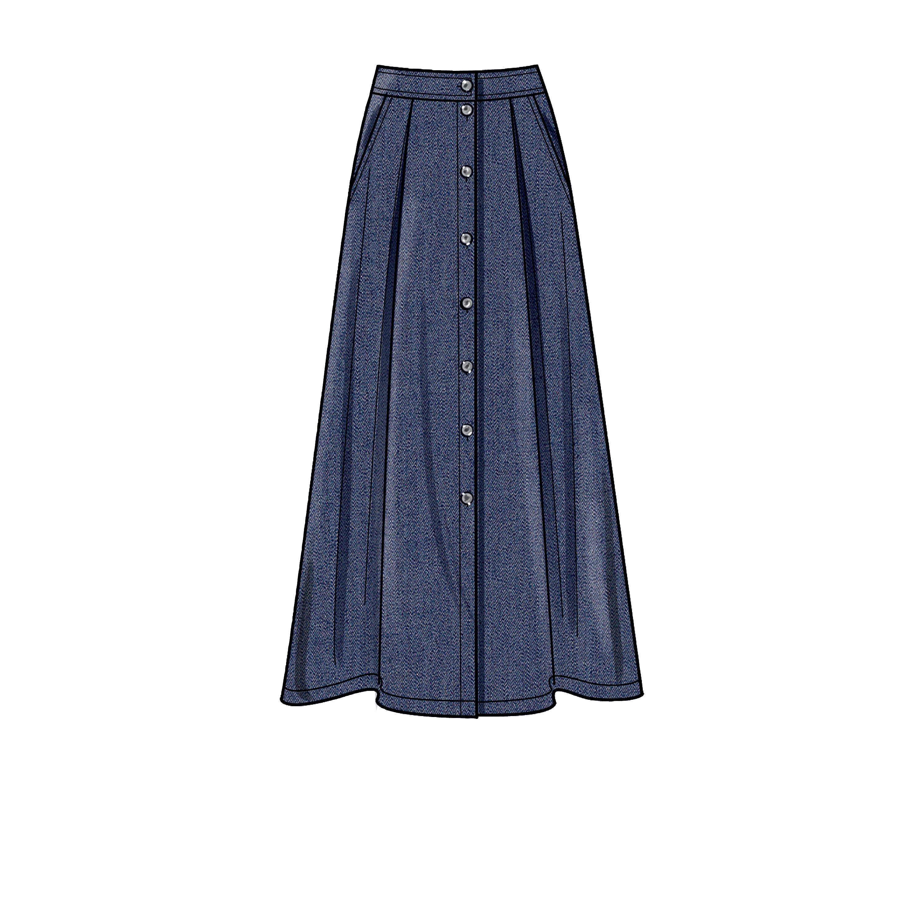 Simplicity Sewing Pattern S9267 - Misses' Skirt In Three Lengths – My ...