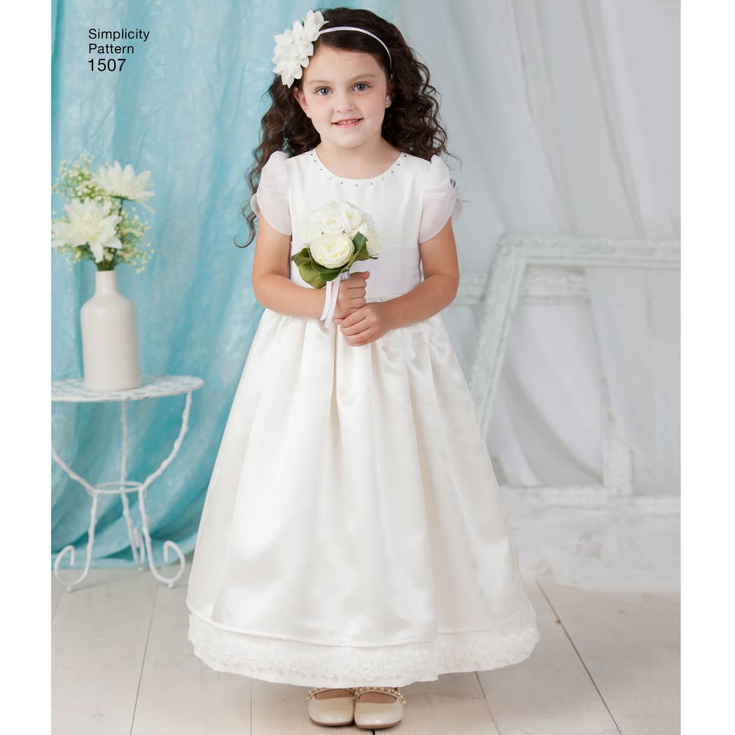 Simplicity 1507 - Toddlers' and Child's Special Occasion Dress | Sewing ...