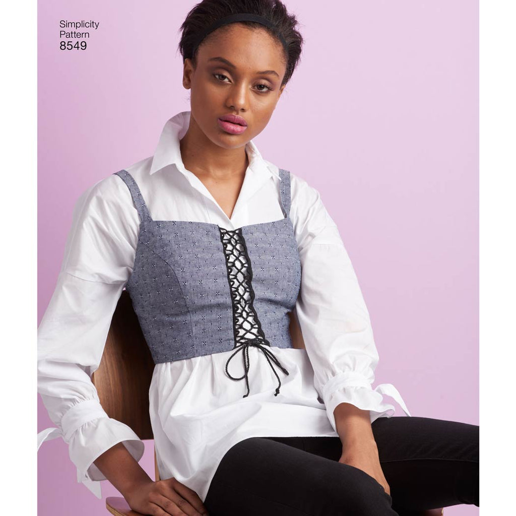 Simplicity 8549 - Women’s' Bra Tops | Sewing Patterns – My Sewing Box