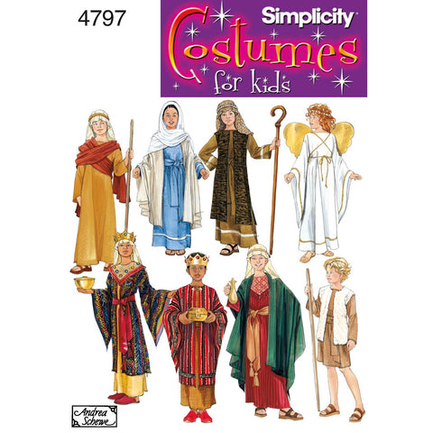 Simplicity 4797 - Boy & Girl Costumes | Sewing Patterns – My Sewing Box