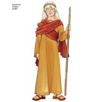 Simplicity 4797 - Boy & Girl Costumes | Sewing Patterns – My Sewing Box