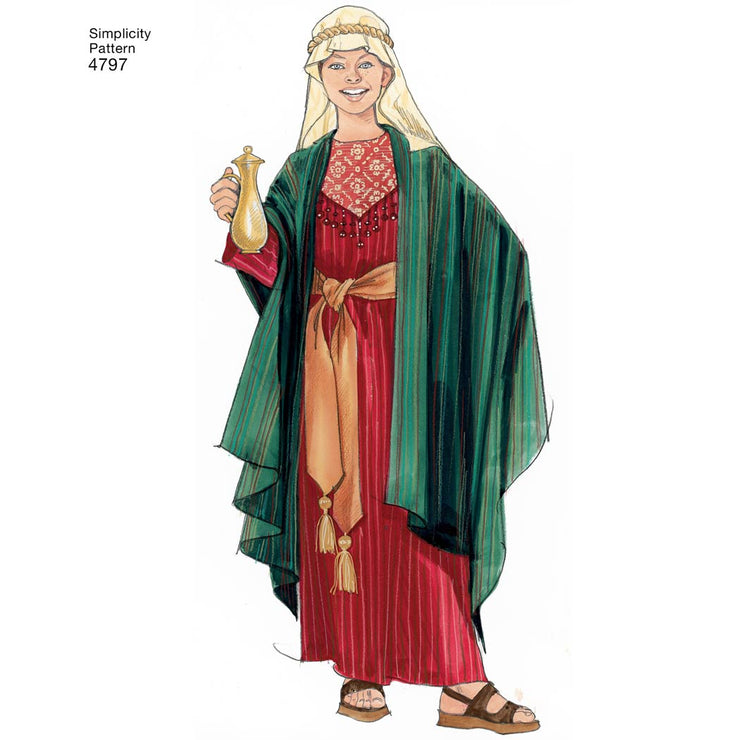 Simplicity 4797 - Boy & Girl Costumes | Sewing Patterns – My Sewing Box