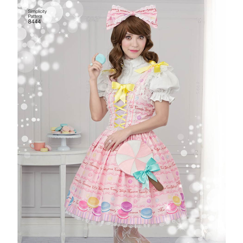 Simplicity 8444 - Women's Lolita Costume | Sewing Patterns – My Sewing Box