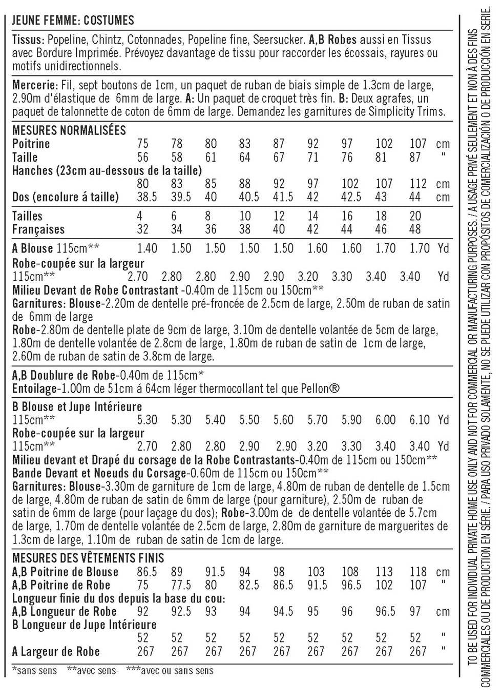 Simplicity 8444 - Women's Lolita Costume | Sewing Patterns – My Sewing Box