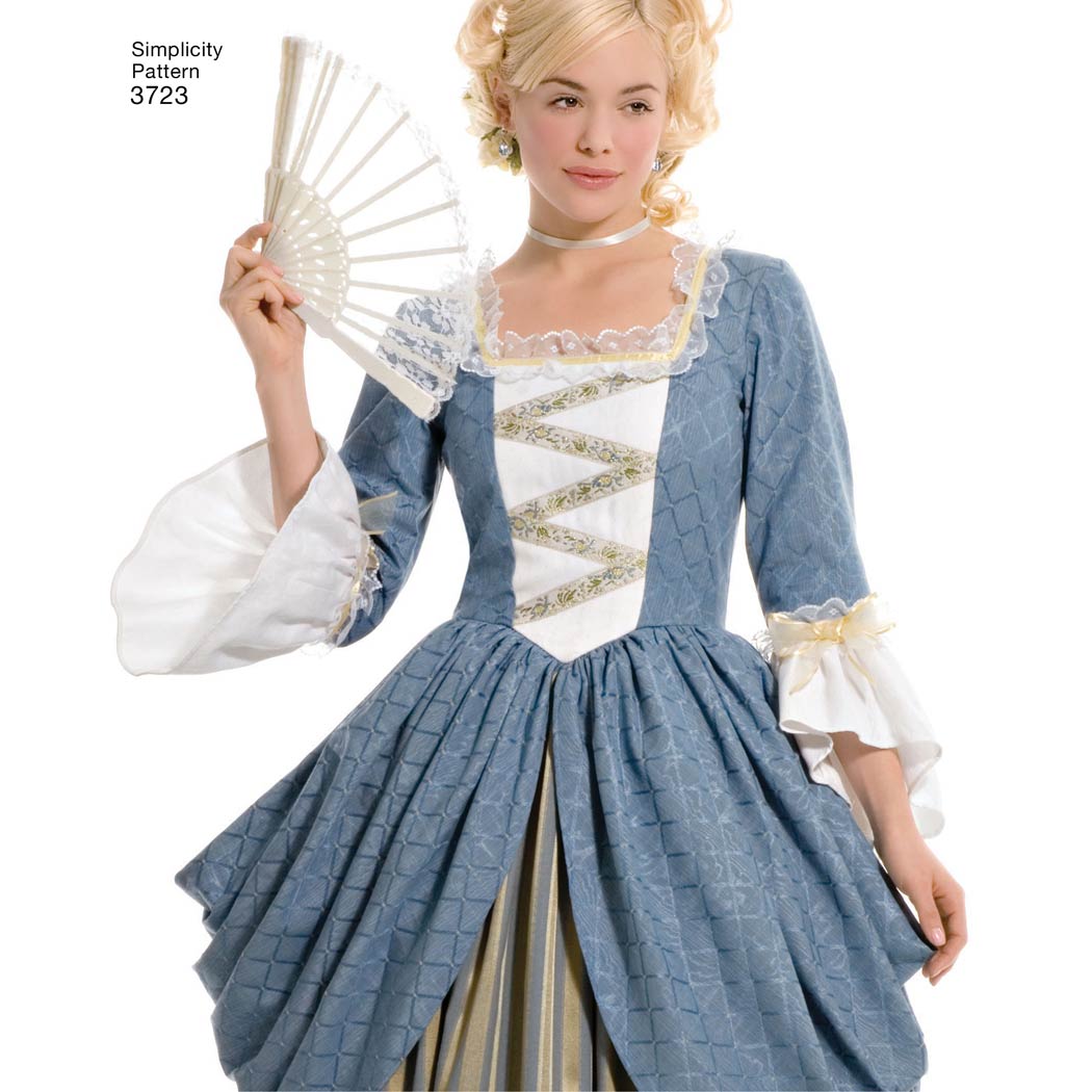 Simplicity 3723 - Women's Costumes | Sewing Patterns – My Sewing Box Simplicity 3723 - Women's Costumes | Sewing Patterns – My Sewing Box