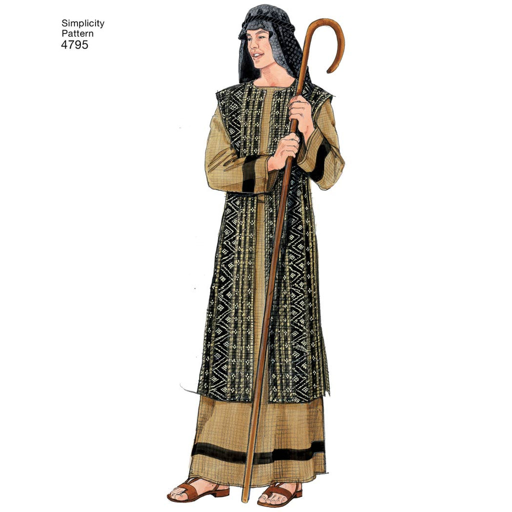 Simplicity 4795 - Women's, Men & Teen Costumes | Sewing Patterns – My ...