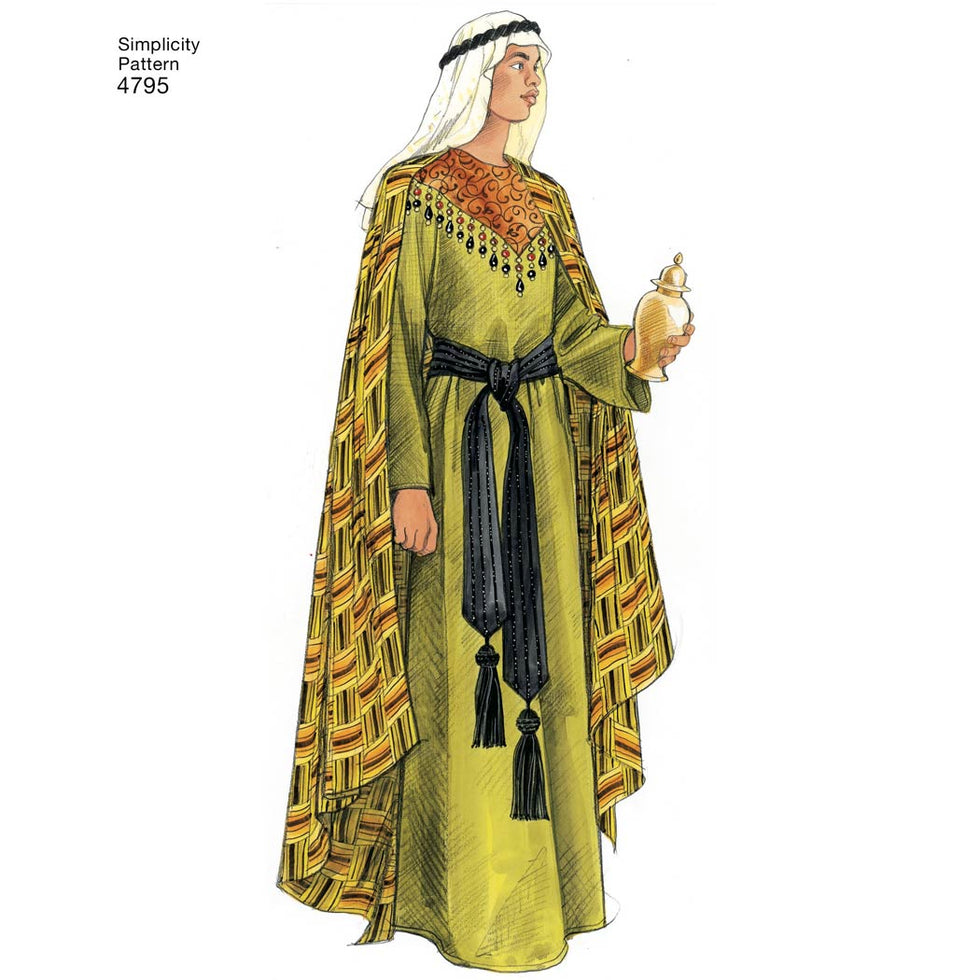 Simplicity 4795 - Women's, Men & Teen Costumes | Sewing Patterns – My ...