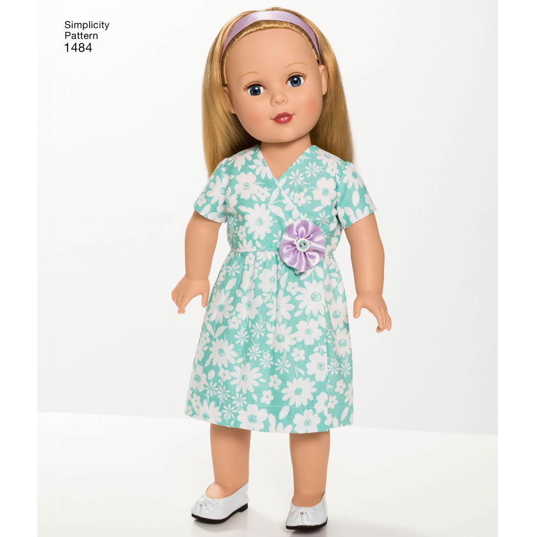 Simplicity 1484 - 18" Doll Clothes | Sewing Patterns – My Sewing Box