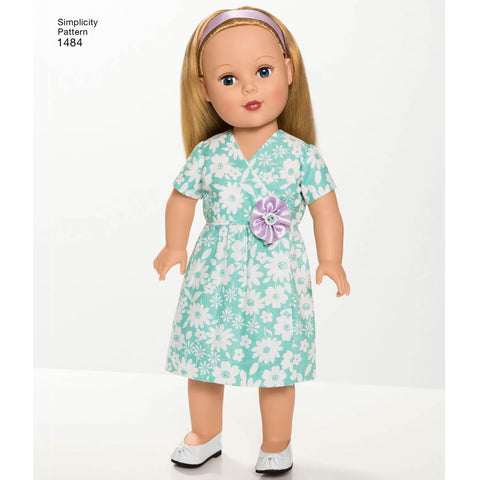 Simplicity 1484 - 18" Doll Clothes | Sewing Patterns – My Sewing Box