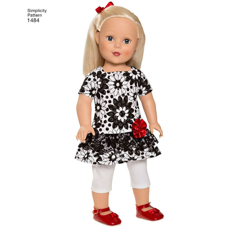 Simplicity 1484 - 18" Doll Clothes | Sewing Patterns – My Sewing Box