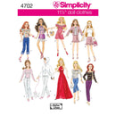 Simplicity 4702 - Doll Clothes | Sewing Patterns – My Sewing Box