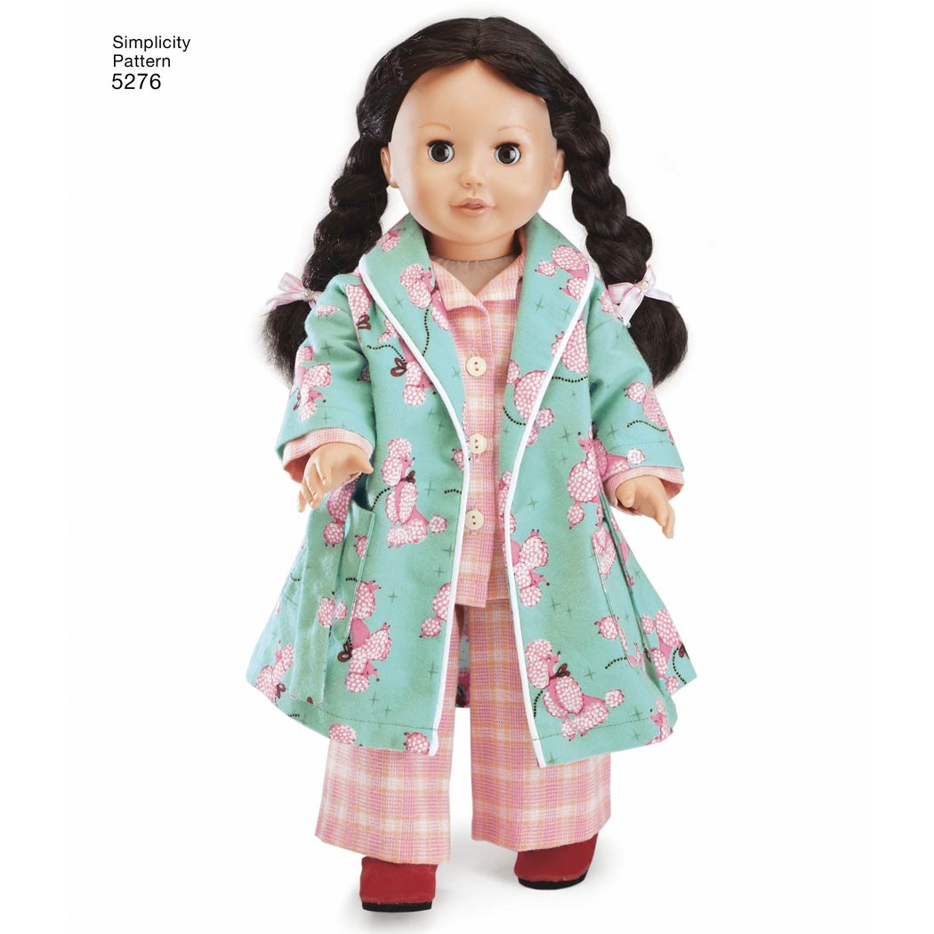 Simplicity 5276 - Doll Clothes | Sewing Patterns – My Sewing Box Simplicity 5276 - Doll Clothes | Sewing Patterns – My Sewing Box