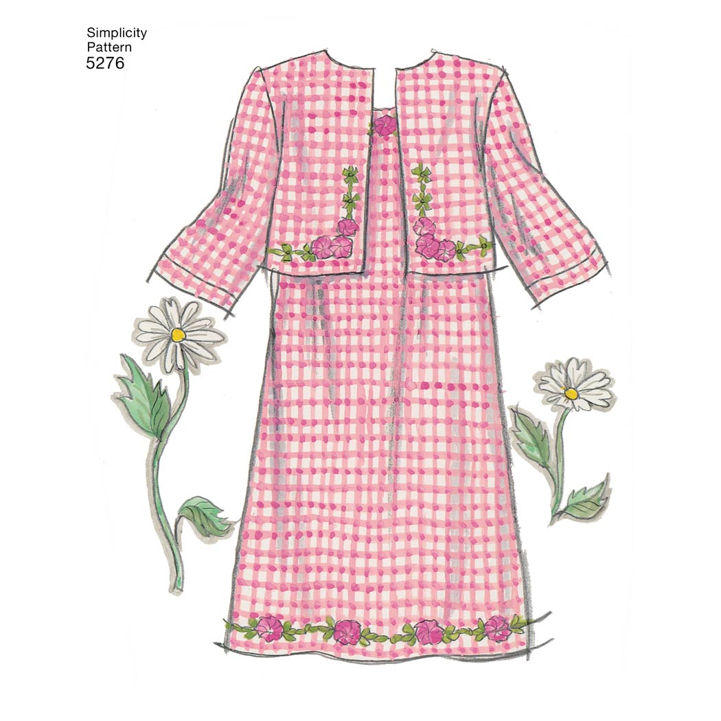 Simplicity 5276 - Doll Clothes | Sewing Patterns – My Sewing Box Simplicity 5276 - Doll Clothes | Sewing Patterns – My Sewing Box