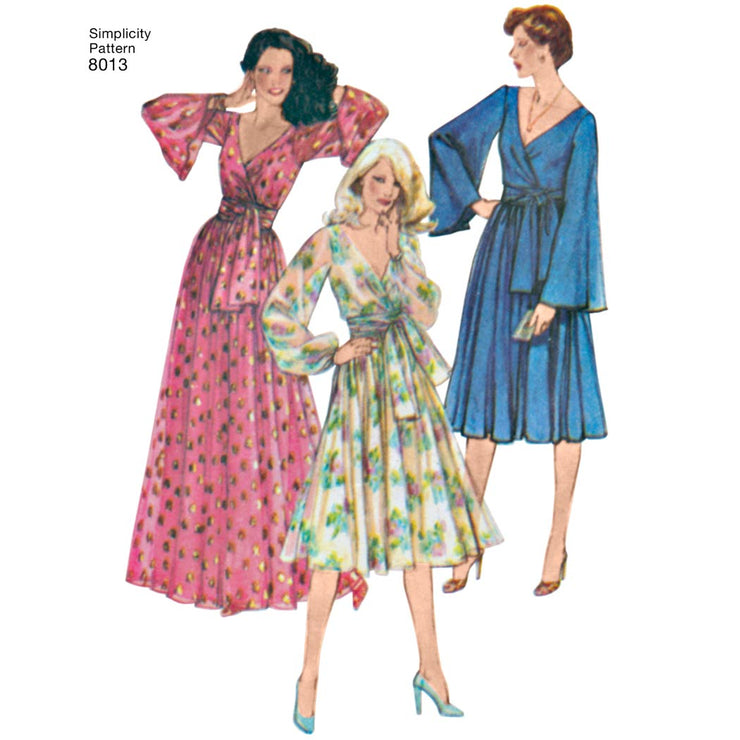 Simplicity 8013 - Women's Vintage 1970's Dresses' | Sewing Patterns ...