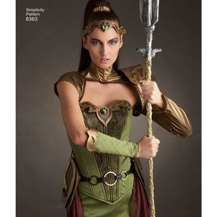 Simplicity 8363 - Women's Fantasy Ranger Costume | Sewing Patterns – My ...