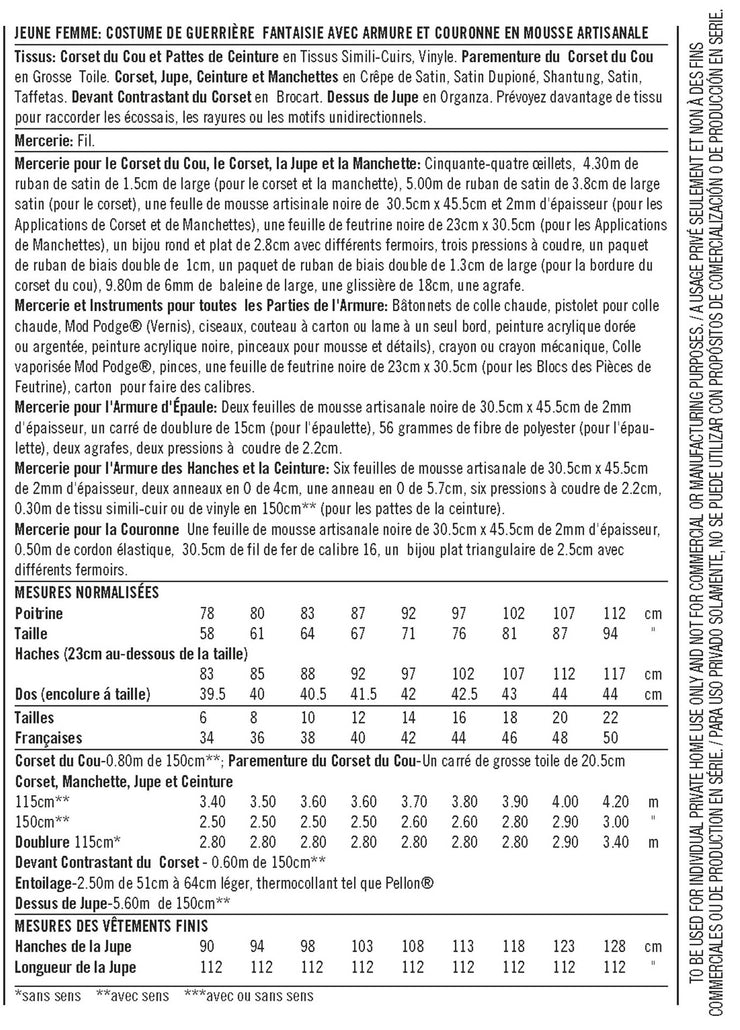 Simplicity 8363 - Women's Fantasy Ranger Costume | Sewing Patterns – My ...