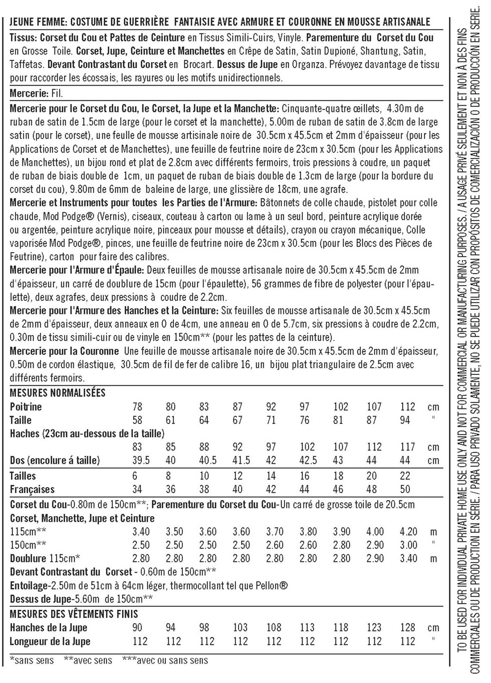 Simplicity 8363 - Women's Fantasy Ranger Costume | Sewing Patterns – My ...