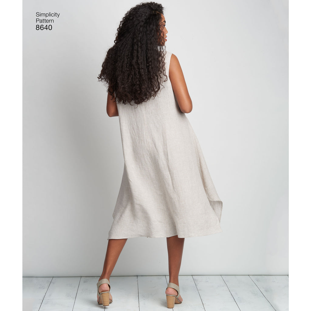 Simplicity 8640 - Women’s / Plus Size Dress or Tunic | Sewing Patterns ...
