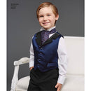 Simplicity 8023 - Boys/Men's Vest, Bow-tie, Cummerbund and Ascot ...