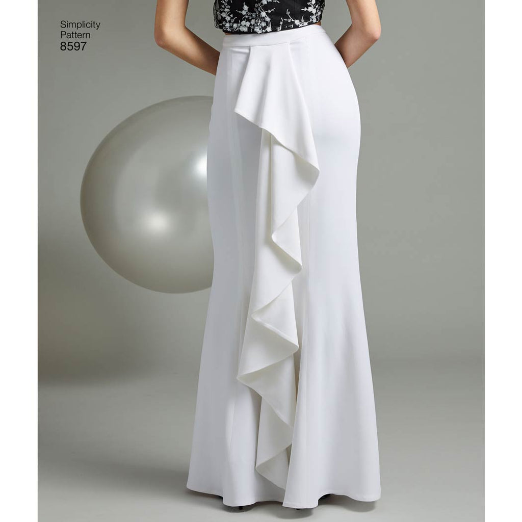 Simplicity 8597 - Women's Special Occasion Skirts | Sewing Patterns ...