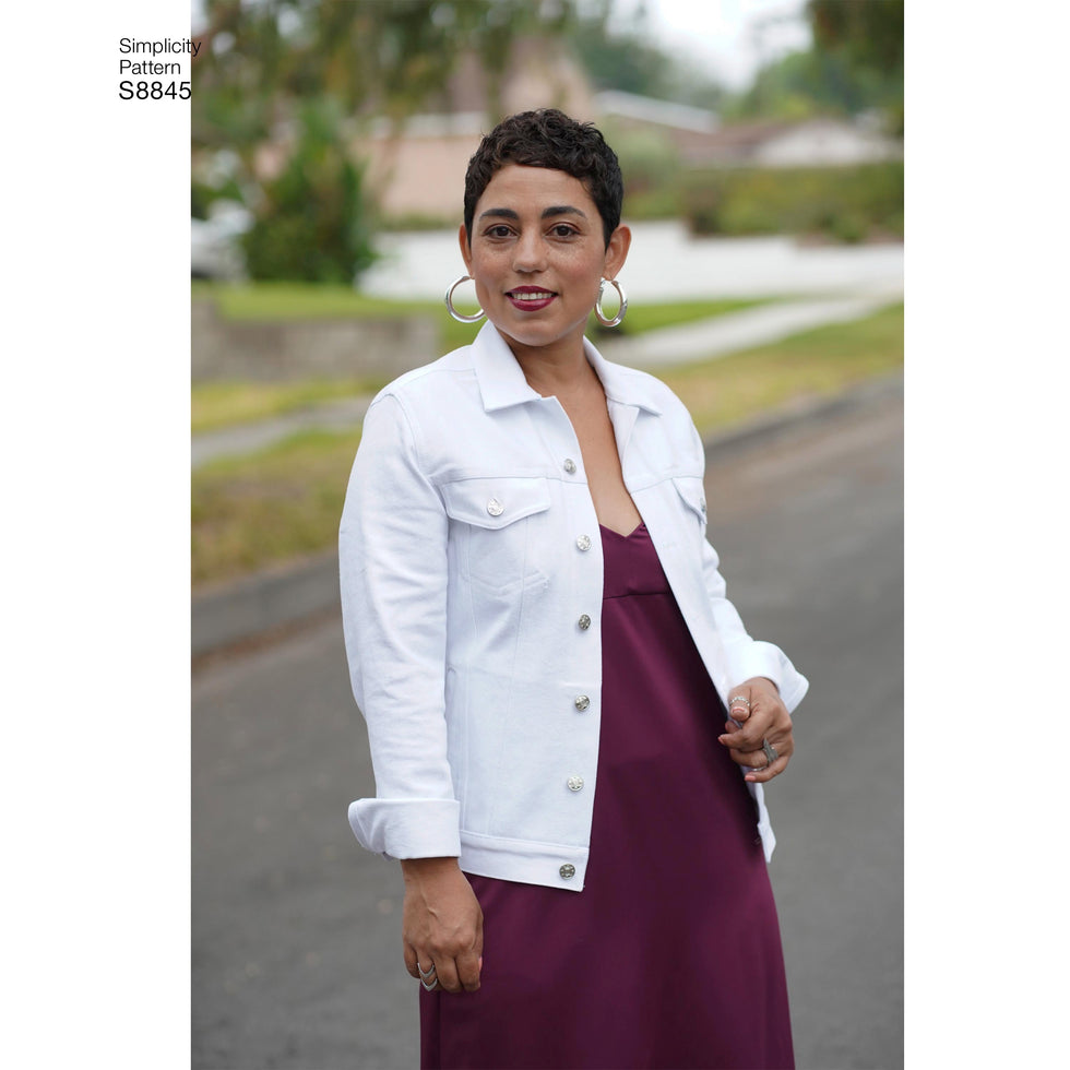 Simplicity Pattern S8845 - Mimi G Jean Jacket | Sewing Pattern – My ...