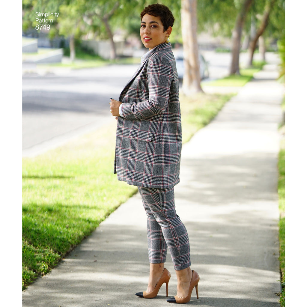 Simplicity S8749 Women’s / Plus Size Mimi G Style Coat and Pant ...