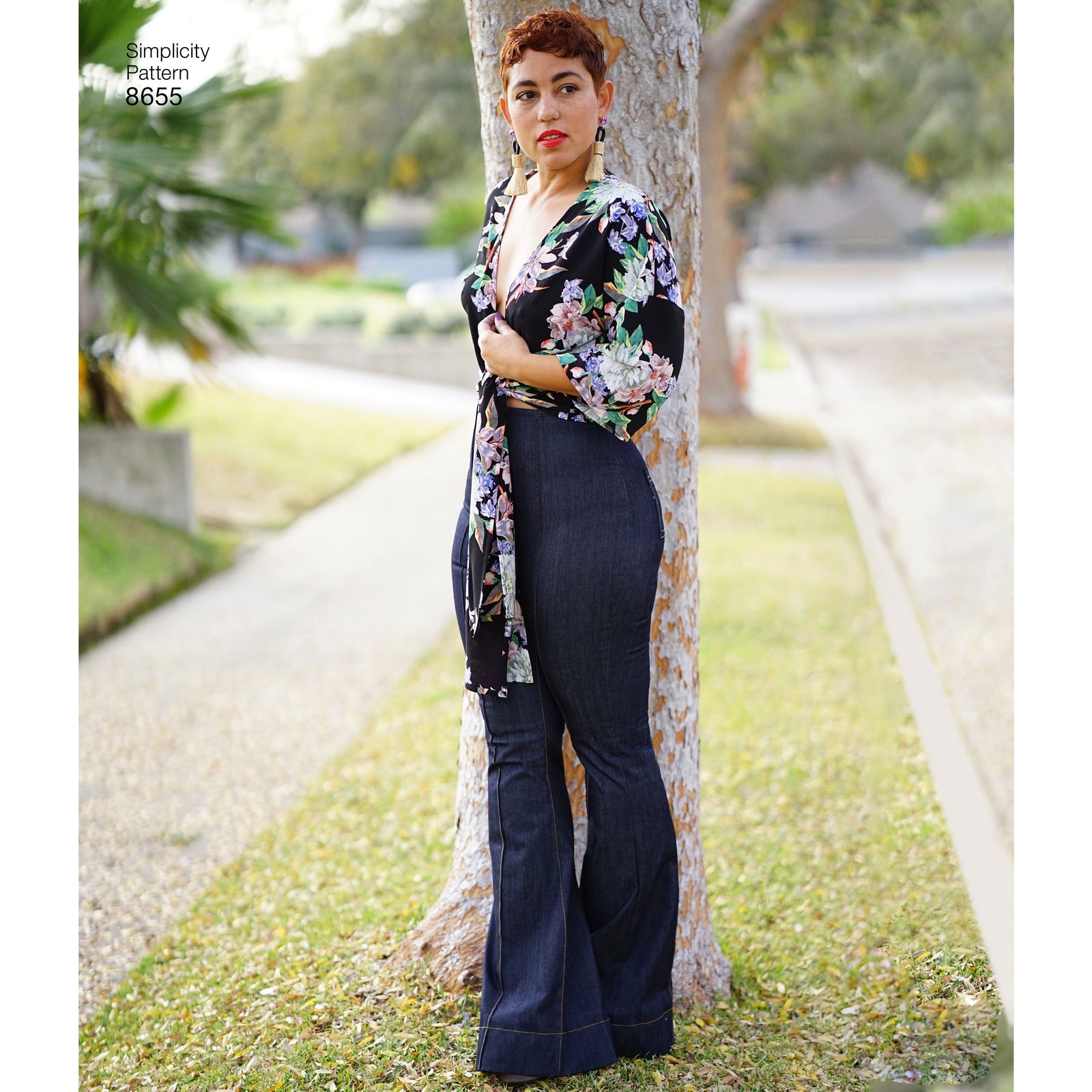 Simplicity 8655 - Mimi G High Waisted Trousers and Tie Top | Sewing ...