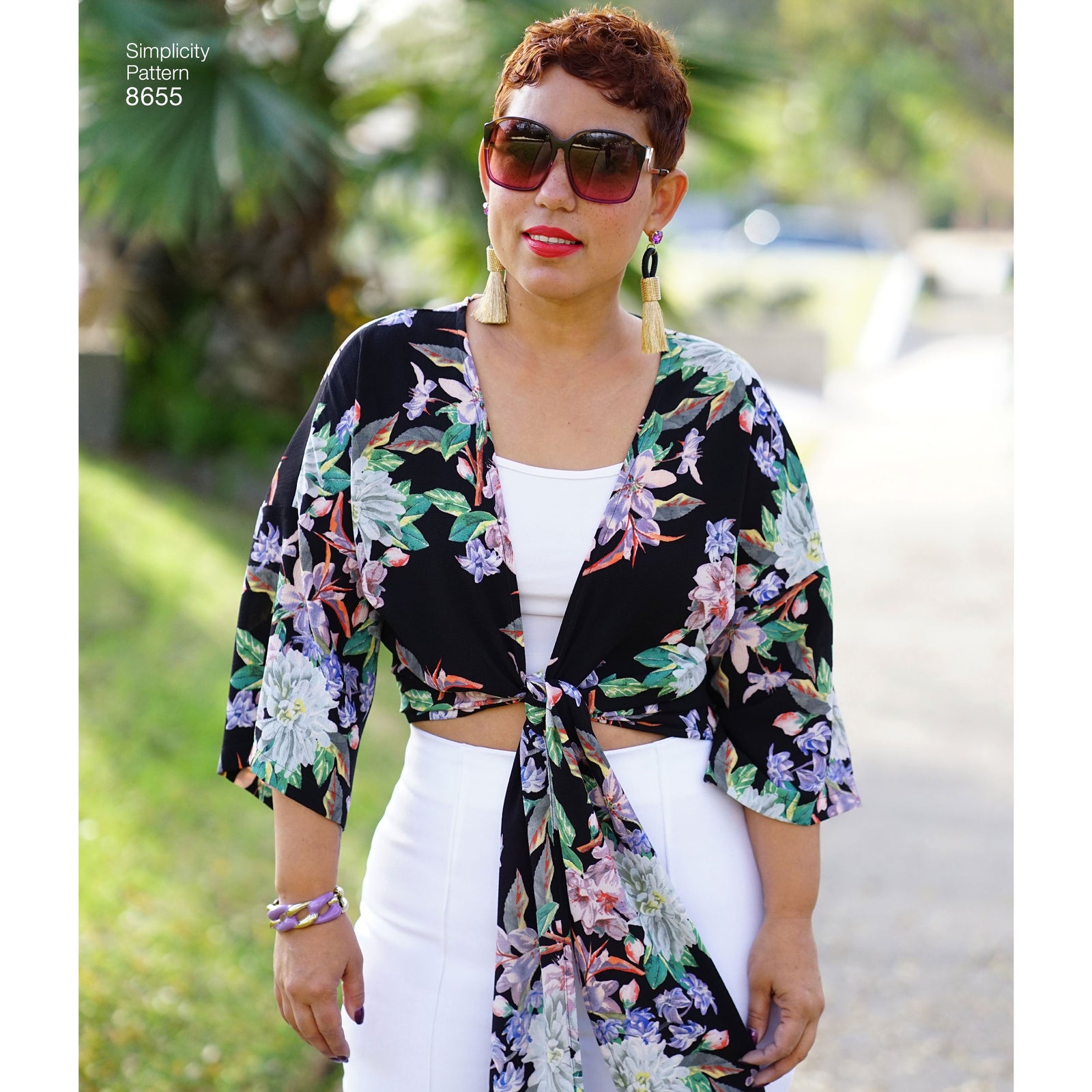 Simplicity 8655 - Mimi G High Waisted Trousers and Tie Top | Sewing ...