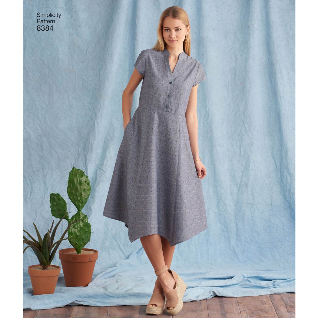 Simplicity 8384 - Women’s Dress with Length Variations and Top | Sewing ...