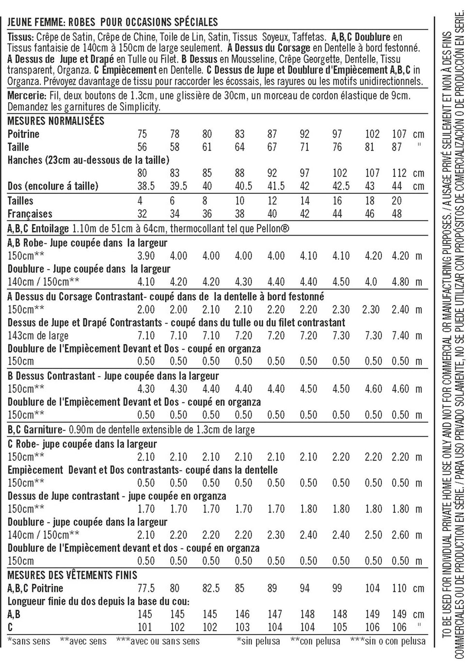 Simplicity 8289 - Women's Special Occasion Dresses | Sewing Patterns ...