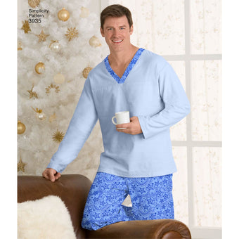 Simplicity 3935 - Women's/Men/Child Sleepwear | Sewing Patterns – My ...