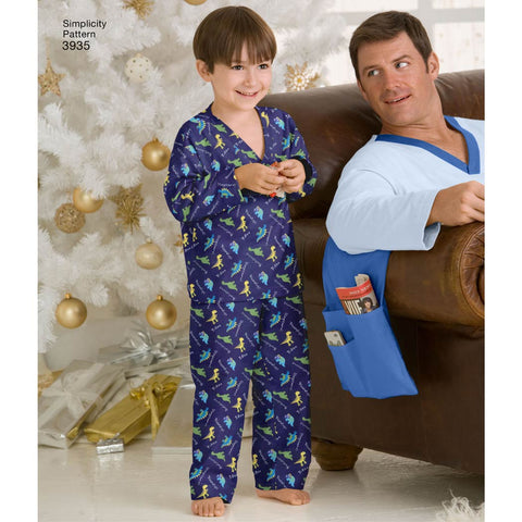 Simplicity 3935 - Women's/Men/Child Sleepwear | Sewing Patterns – My ...